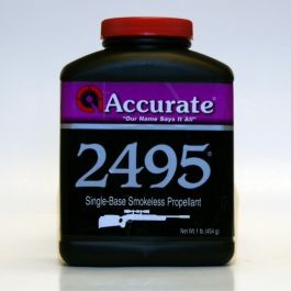 Accurate 2495 - 1 lb smokeless powder propellant single-base